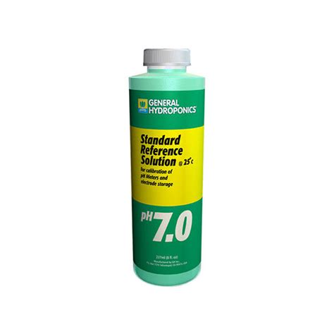 General Hydroponics® Ph 70 Calibration Solution Standard Reference