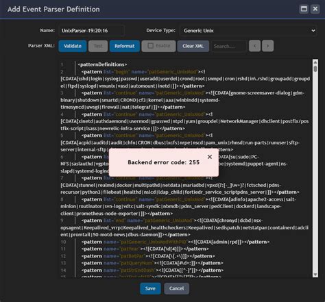 troubleshooting tip backend error code 255 err fortinet community