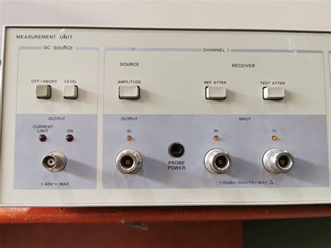 Used Hp Hewlett Packard 4195a Spectrum Analyzer Measurement Unit Orbit Surplus