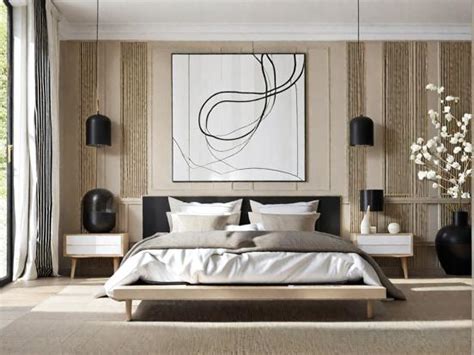 Beige Black White Bedroom Ideas Elegant Decor Inspiration