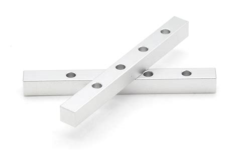 2pcs lot worktable positioning bar 125 12 6mm with positioning screw