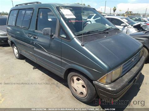 Report 1fmca11u8sza16958 Ford Aerostar 1995 Green Unknown Price And