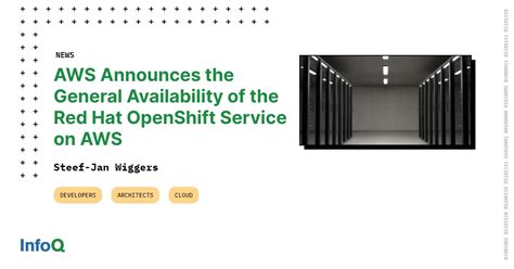 AWS Announces The General Availability Of The Red Hat OpenShift Service On AWS InfoQ