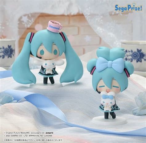 Miku Cinnamoroll Hatsune Anime Figures Vocaloid
