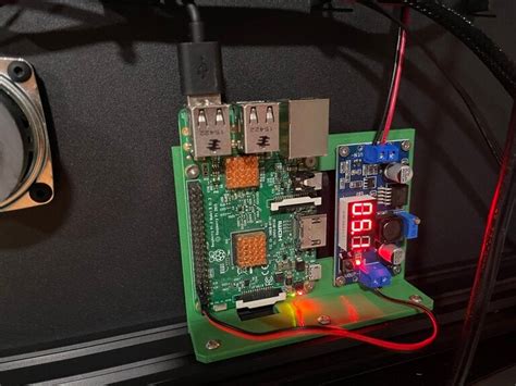 Raspberry Pi And Buck Converter 2020 Mount Ender 6 By Theburndoc Raspberry Pi And Buck Converter 2020 Mount Ender 6 By Theburndoc