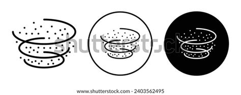 Dust Icon Dust Devil Dust Tornado Stock Vector Royalty Free 2403562495 Shutterstock