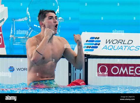 Diogo Matos Ribeiro Of Portugal Celebrates After Winning The Mens 100