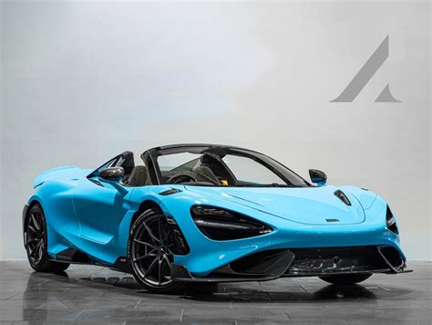 2021 Mclaren 765lt Blue Automatic Right Hand Drive In United Kingdom