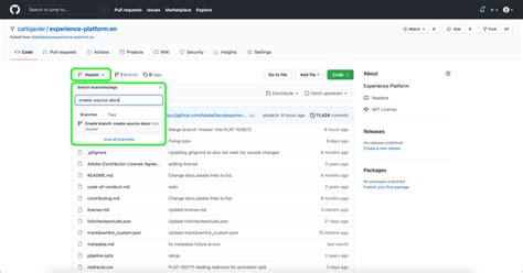 Use The Github Web Interface To Create A Sources Documentation Page