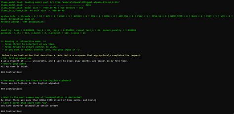 Add Proper Instructions For Using Alpaca Models · Issue 382 · Ggml Org
