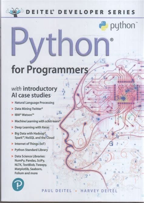 كتاب زبان اصلي پايتونpython for programmers اثر ‏ هاروي ديتل و پاول