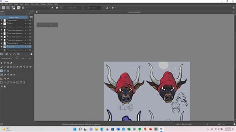 One Of My Artwork Files In Krita Won T Let Me Draw Or Do Anything To It All My Other Drawings