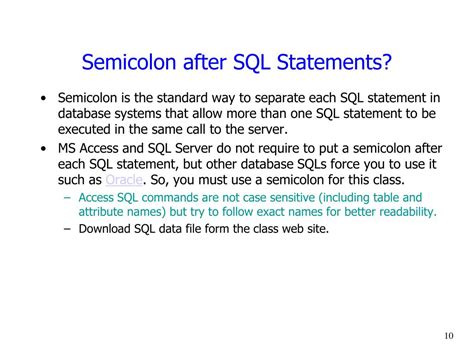PPT Introduction To SQL PowerPoint Presentation Free Download ID 5757310