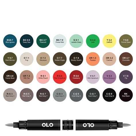 32 Stuks Collection 4 Olo Marker