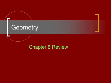 PPT Geometry PowerPoint Presentation Free Download ID 8726572