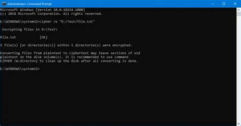 how to encrypt files with efs encryption on windows 11 10