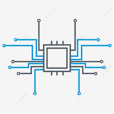 Artificial Intelligence Technology Ai Chip Vector Ai Chip Artificial Intelligence Technology