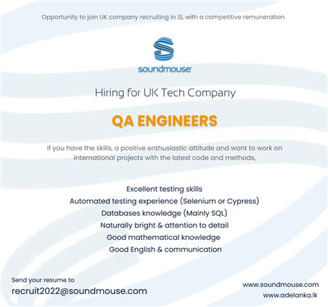 Qa Engineers 2025