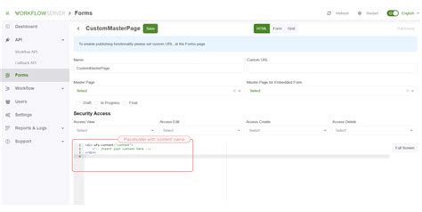 Forms Documentation Workflowserver Forms Documentation Workflowserver