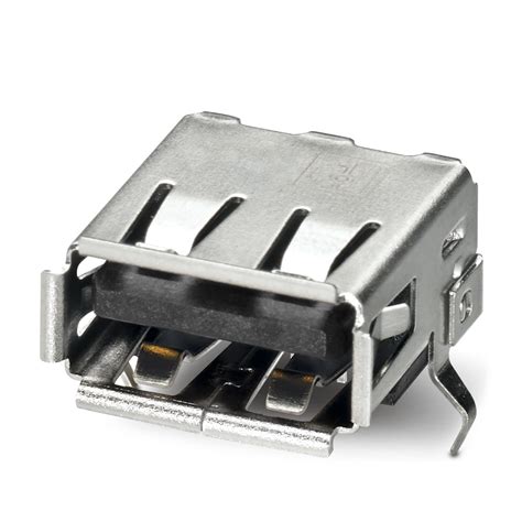 Cuc Usb2 0 J1st Ah Uaf Tht Usb Pcb Connectors 1332631 Phoenix Contact