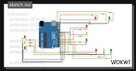 Wokwi Online ESP STM Arduino Simulator