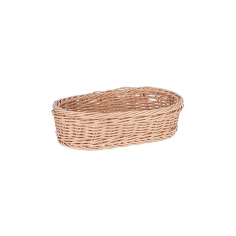 Chef Inox Oval Bread Basket Polypropylene 225x150x60mm