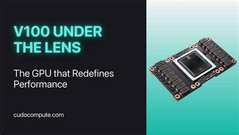 Tesla V100 Overview The Gpu That Redefines Performance By Cudo Compute Cudo Compute Medium