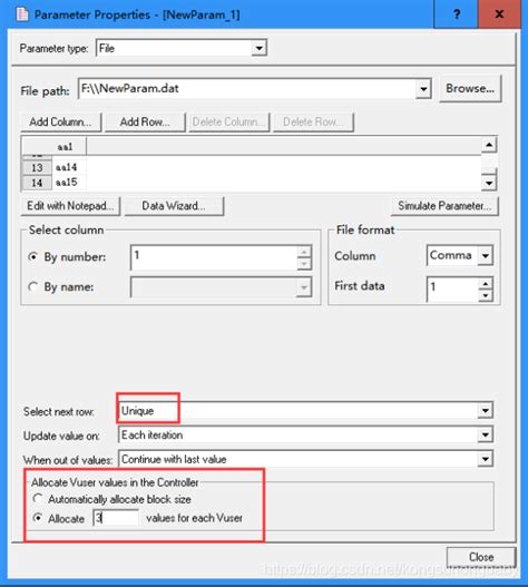 Loadrunner三:参数化loadrunner进行参数化时前几位保持值不变 Csdn博客 Loadrunner三:参数化loadrunner进行参数化时前几位保持值不变 Csdn博客