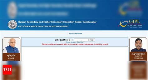 Gseb 12th Science Results 2023 Live Gujarat Hsc Science Stream Result Declared On