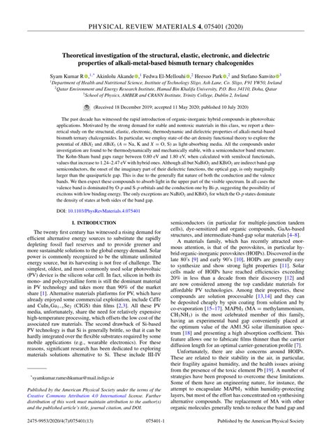 Pdf Theoretical Investigation Of The Structural Elastic Electronic