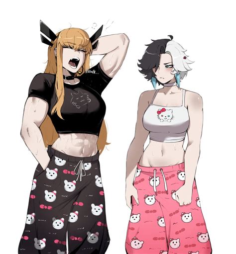 Hello Kitty Magik And Luna Snow Marvel And 4 More Drawn By Masoq