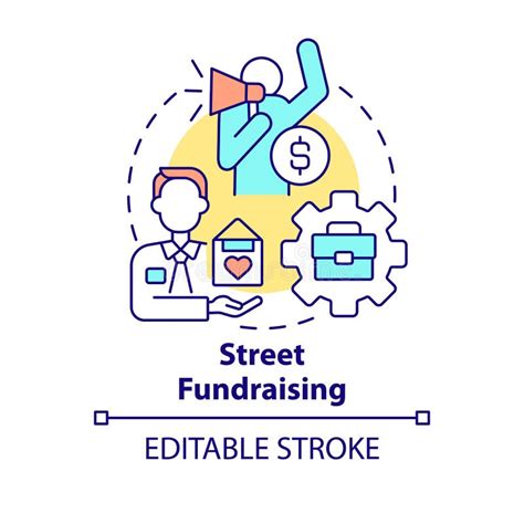 Fundraising Concept Idea Of Charity And Donation Stock Vector Illustration Of Banner Idea