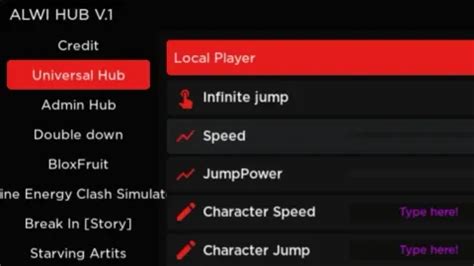 Universal Script ALWI HUB Roblox Scripts ScriptBlox
