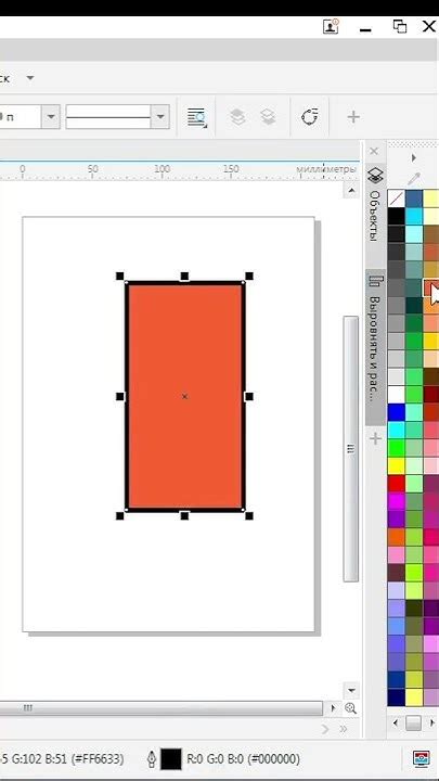 Coreldraw Заливка и контур Youtube