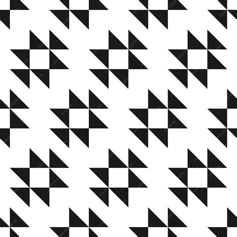 Premium Vector Vector Creative Seamless Geometric Pattern Textile Striped Black And White