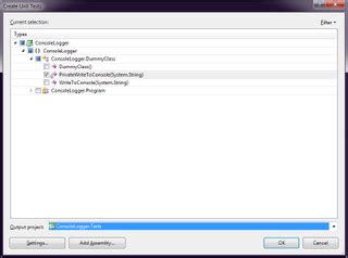 Testing Private Methods With Visual Studio CodeProject