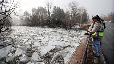 Ice Jams Cause Flooding In Northeast As More Cold And Snow Loom Abc News