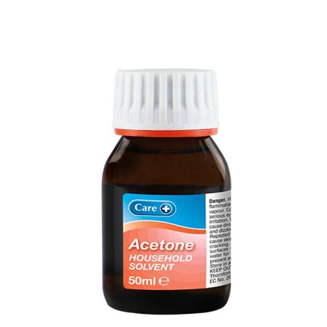 Buy Care Acetone Household Solvent 50ml Dock Pharmacy