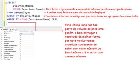 Exercícios De Análise De Dados No Sql Resolvidos Passo A Passo