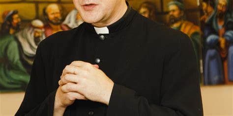 Catholic Priest Preaching