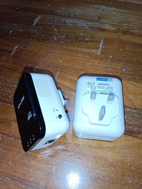TP Link Powerline Ethernet Adapter 1 Pair Computers Tech Parts Accessories Networking