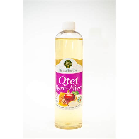 Otet De Mere Cu Miere Herbal Therapy 500 Ml Emagro