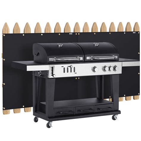 Firewess Heat Shield Behind Grill 90x300cm Heat Shield Mat For Wall
