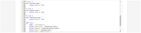 Solved Find The Evennum Function Given A Number Passed In Chegg Com