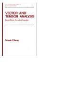 Vector Tensor Analysis 1993 - PDFCOFFEE.COM