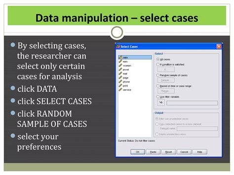 Introduction To Spss Ppt Operating Systems Computer Software And