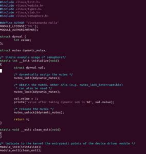 Mutex API List And Sample API Code Hitch Hiker S Guide To Learning