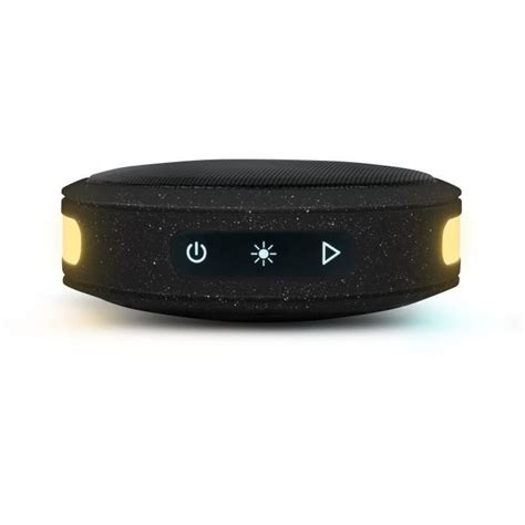 Enceinte Bluetooth Ronde Bigben Party 15w Noir Et Rouge Cdiscount