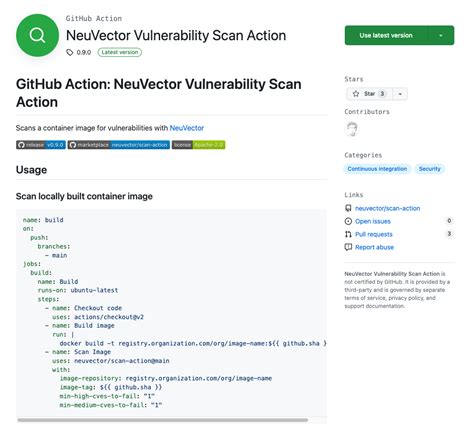 github neuvector docs