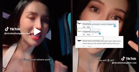 Singapore Drivers Suck Tiktoker Gives Her Reasons On Why She Thinks So Myautoblog Mycarforum